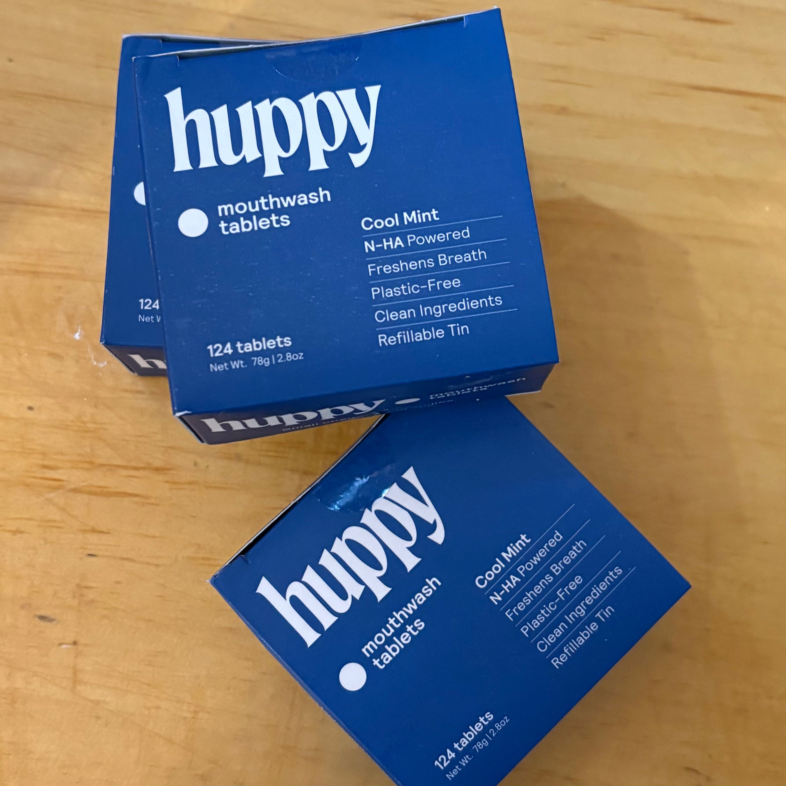 Mouthwash Tablets - (124 tabs) by HUPPY – The Hippie Farmer